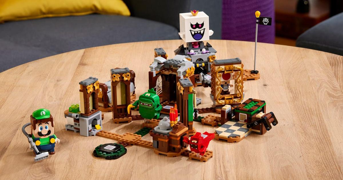 Τα νέα LEGO Super Mario σετ είναι εμπνευσμένα από το Luigi's Mansion